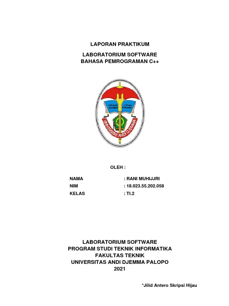 Format Laporan Lengkap-1 | PDF