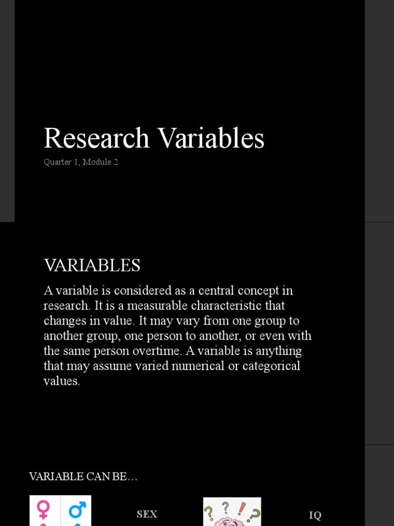 Understanding Research Variables: A Guide to Discrete and Continuous ...