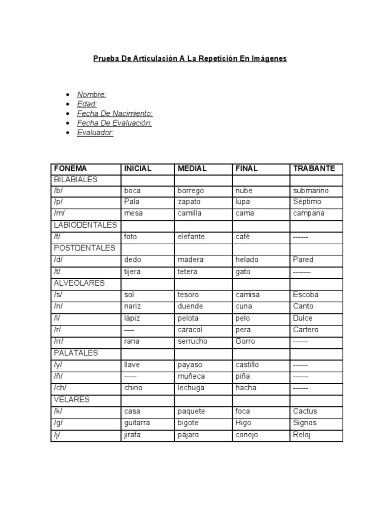 Protocolo TAR Imagenes
