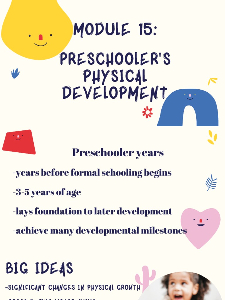 Preschoolers' Physical Development Guide | PDF