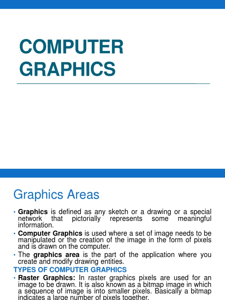 Computer Graphics | PDF | Computer Graphics | Graphics