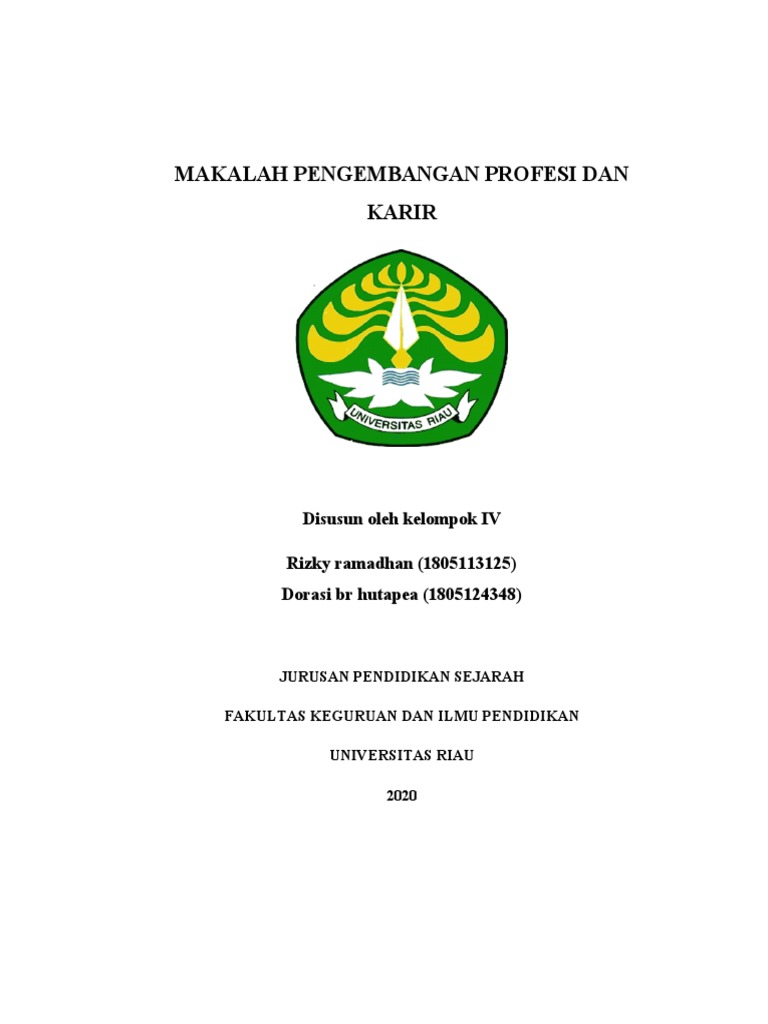 Kelompok 4 - Pengembangan Profesi Dan Karir | PDF