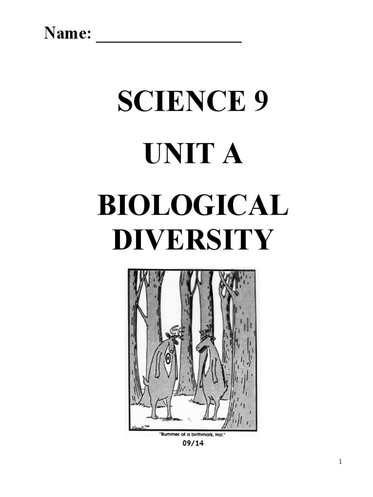 Sc9 Unit A Notes PKG | PDF | Sexual Reproduction | Sex