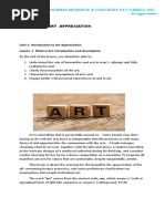 Chapter 1 Humanities and Art Appreciation An Introduction | PDF ...