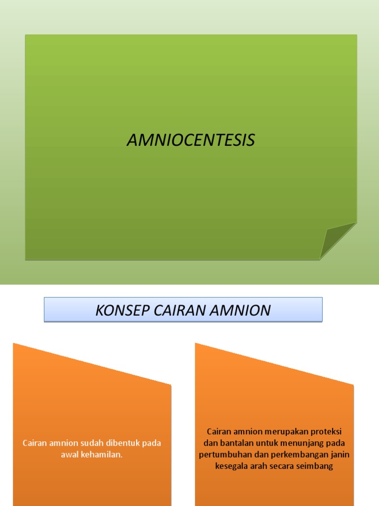 Cairan Amnion | PDF