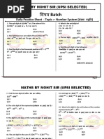 Unit Digit Questions | PDF