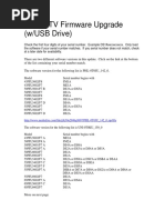 Philips TV Firmware Upgrade (w/USB Drive) : Checking Software | PDF ...