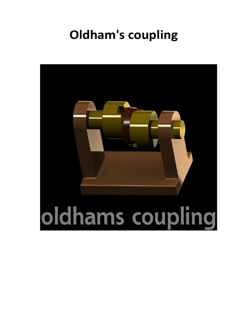 Oldhams Coupling | PDF