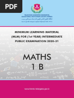 MATHS - 1A Chapter Wise Important Questions For IPE | PDF | Function (Mathematics) | Mathematics