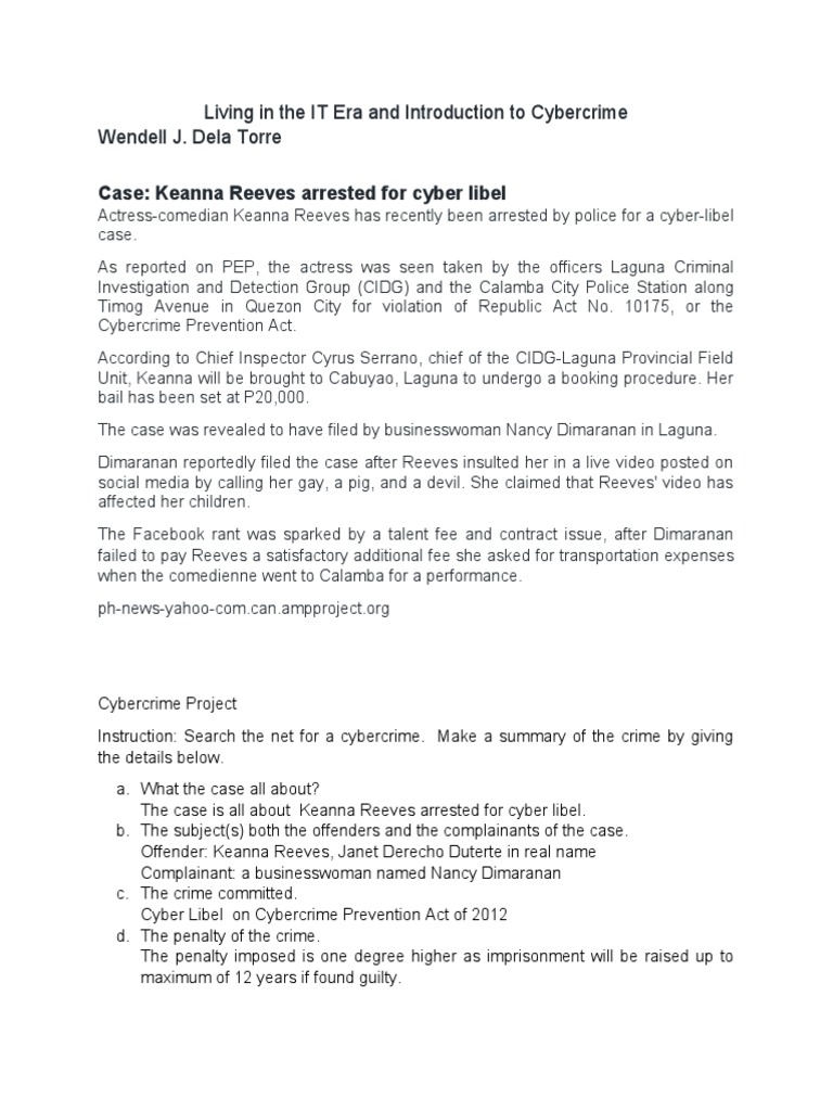 Cybercrime Project | Download Free PDF | Crime & Violence | Crimes