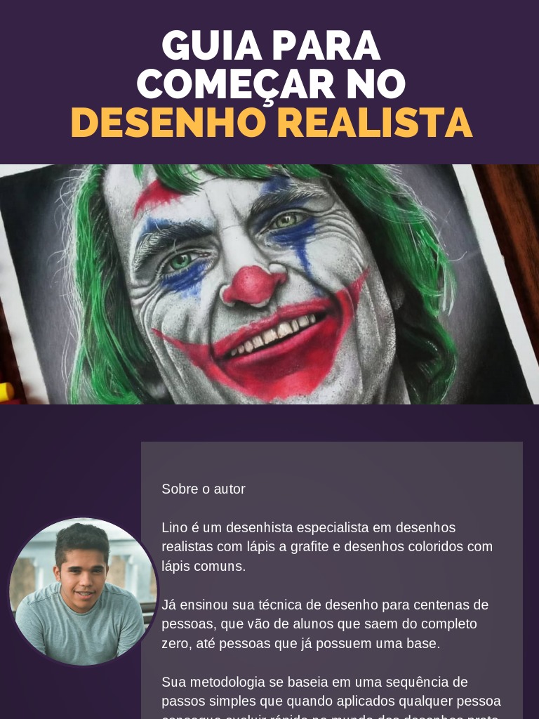 Guia com 4 dicas para iniciantes em desenho realista | PDF | Desenho ...