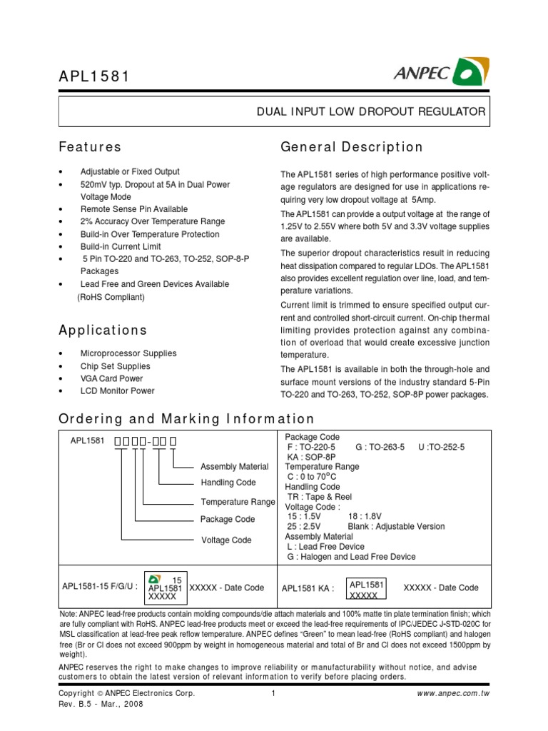 1581 Datasheet | PDF | Capacitor | Electromagnetism