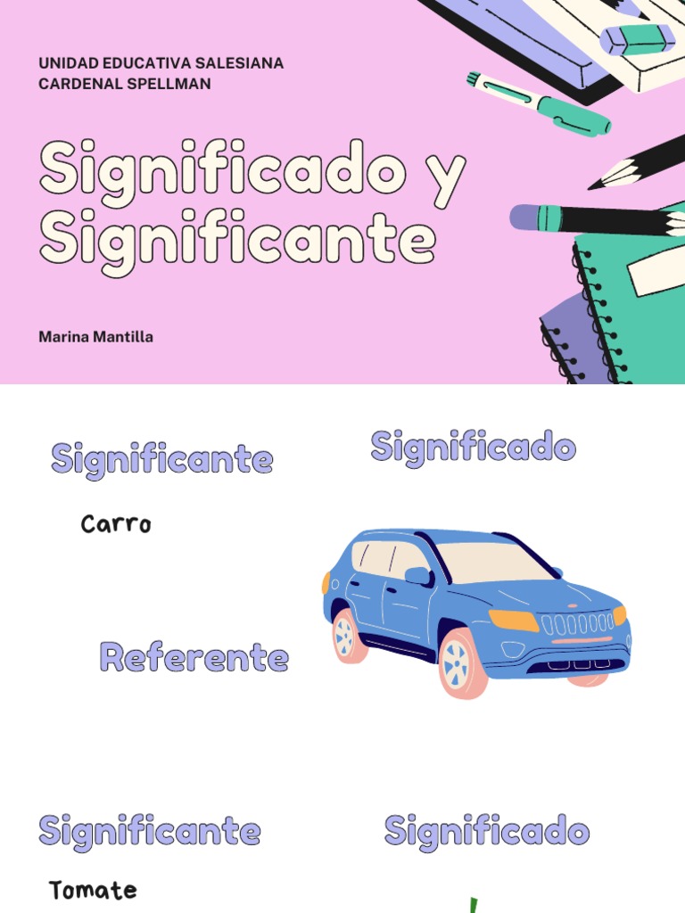 Significado y Significante | PDF