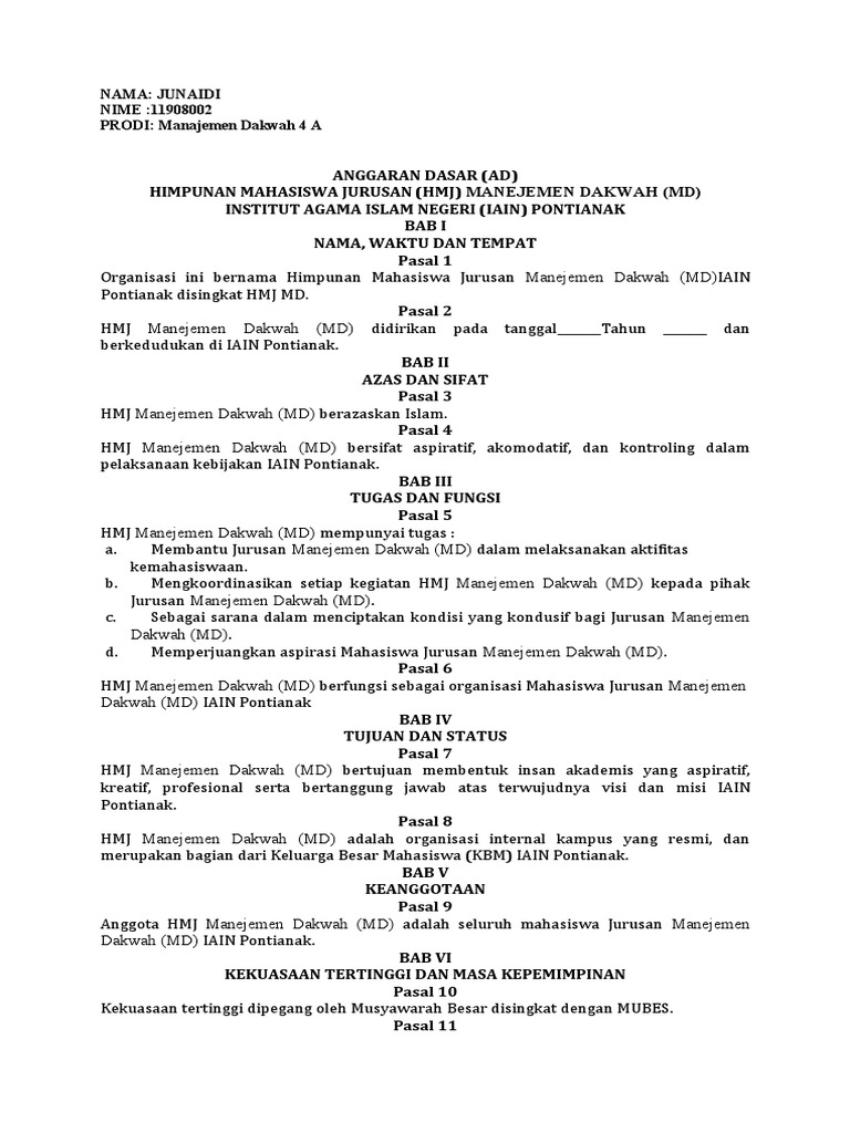 Ad-Art Junaidi | PDF