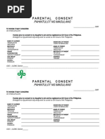 Parental Consent for Boy Scouts | PDF