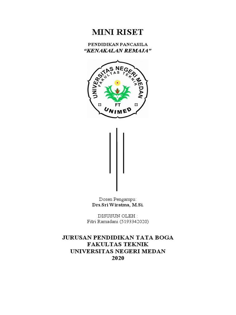 Mini Riset Ped - Pancasila-FITRI | PDF