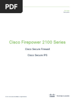 Cisco Secure Firewall 3100 Data Sheet | PDF | Firewall (Computing ...