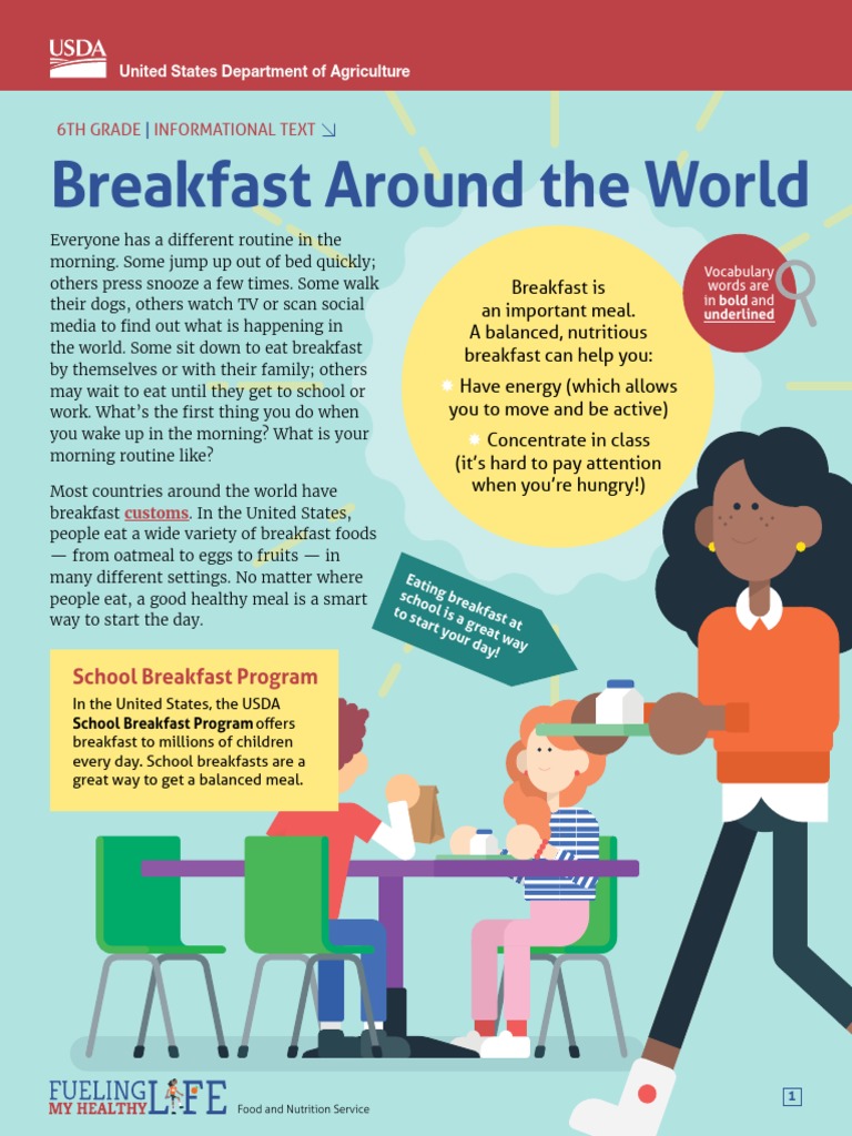 Breakfast Around The World | PDF | Whole Grain | Foods