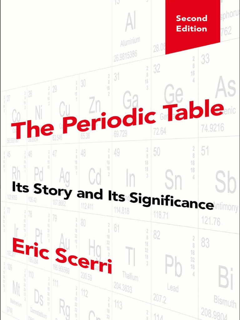 The Periodic Table Its Story and Its Significance by Eric Scerri | PDF ...