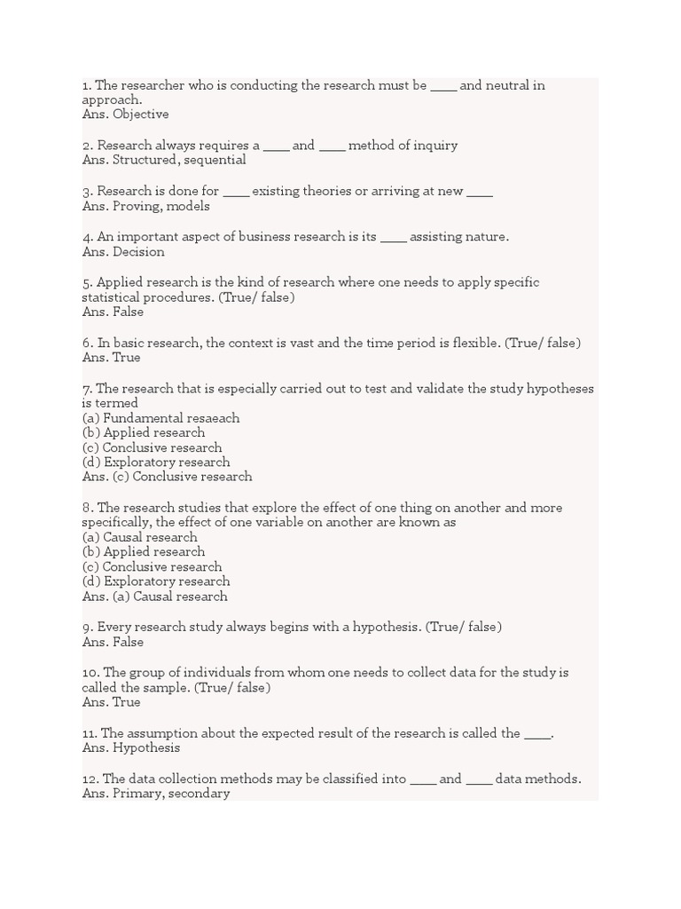 RM Mcqs | PDF | Hypothesis | Sampling (Statistics) RM Mcqs | PDF | Hypothesis | Sampling (Statistics)