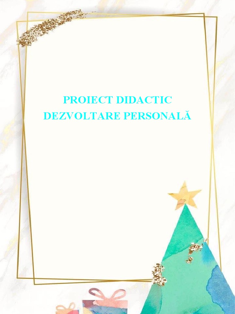 PROIECT DIDACTIC DP Inspectie 2 | PDF