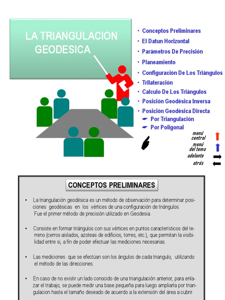 04 GEO Triangeo | PDF | Triángulo | Geodesia