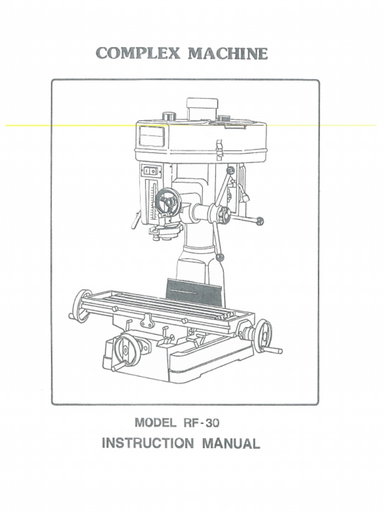 RF-30 Manual | PDF