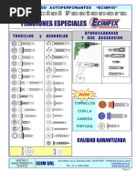 Catálogo de Flanges ANSI 150 y 300 | PDF | Ingeniería mecánica