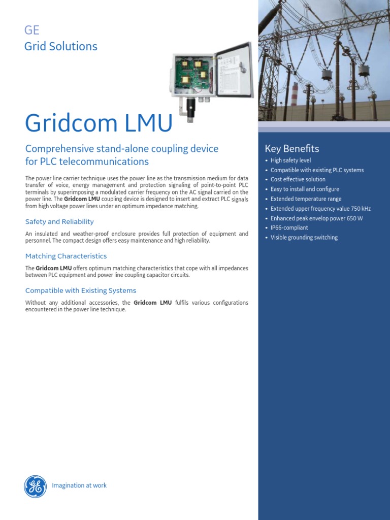 Gridcom LMU: Grid Solutions | PDF | Electric Power Transmission | Electric Power