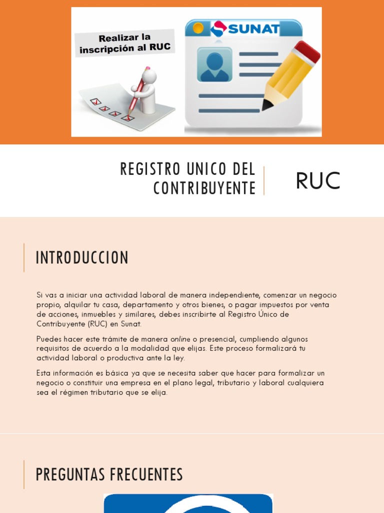 Ruc y Rus | PDF | Impuestos | Economias