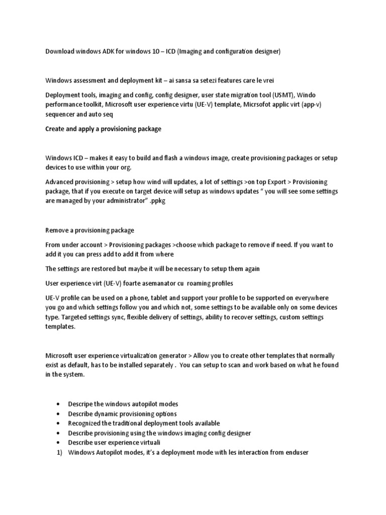 Windows ADK For Windows 10 | PDF | Windows 10 | Microsoft Windows