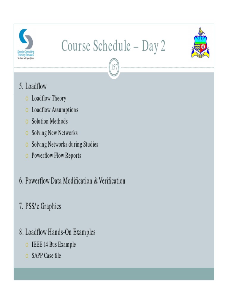 PSSe Workshop Day 2 | PDF | Transformer | Electrical Impedance