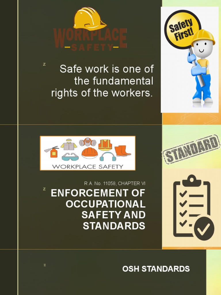 Enforcement of Occupational Safety and Standards | PDF | Occupational ...