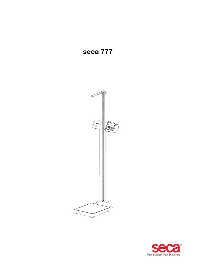 Seca Man 777 Int | PDF | Power Supply | Body Mass Index