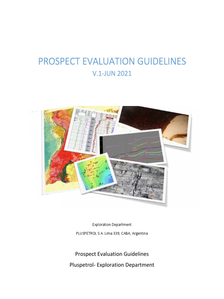 Oil and Gas Prospect Evaluation Guide | PDF | Petroleum Reservoir ...