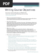 Module 2 Writing Measurable Learning Objectives | PDF | Learning ...