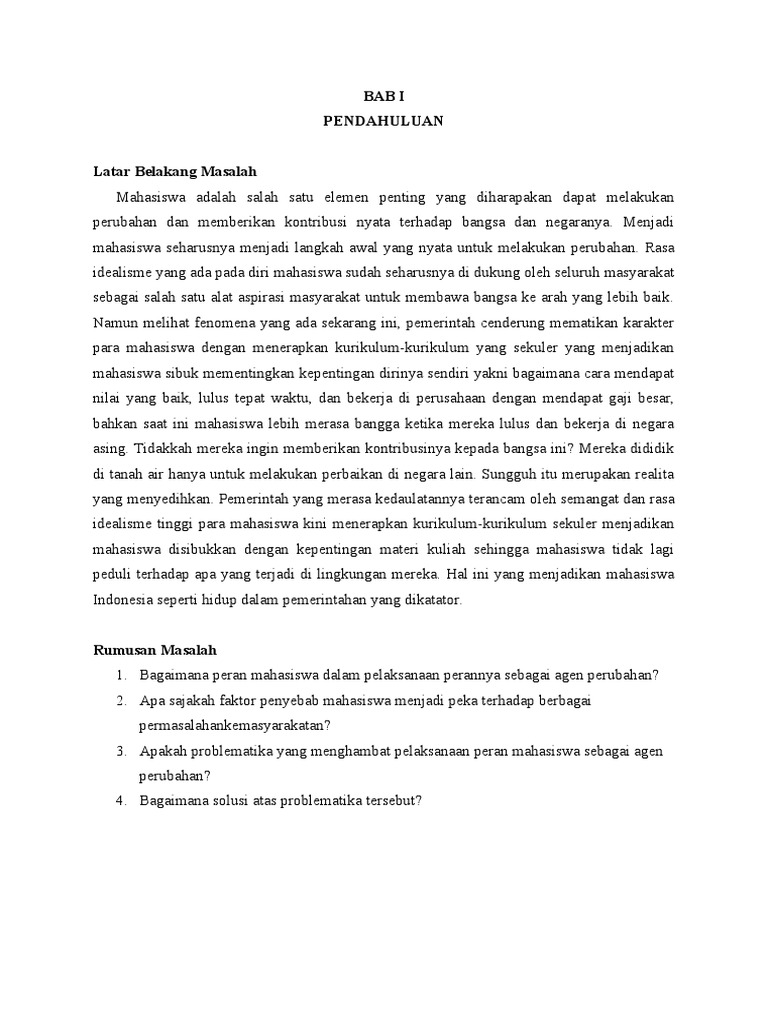 Makalah Kemahasiswaan | PDF | Ilmu Sosial | Sains & Matematika