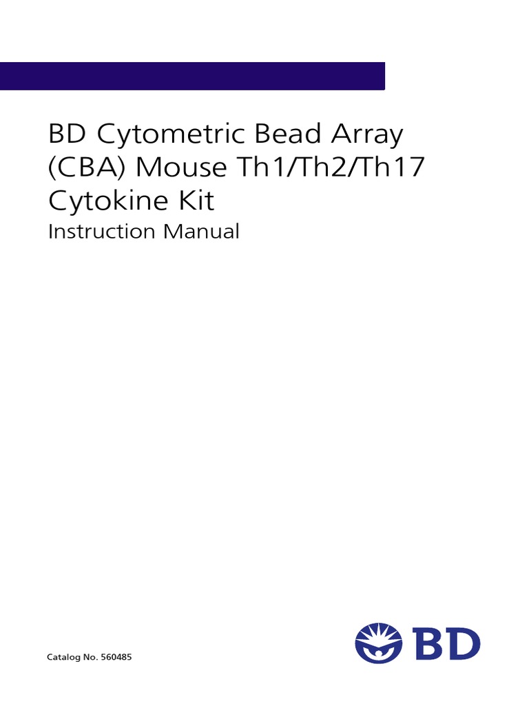 CBA Kit | PDF | Flow Cytometry | Elisa