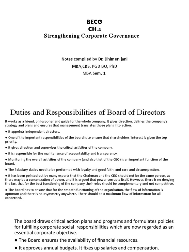 Module 4 of Becg Mba Sem 1 | PDF | Employment | Corporate Social Responsibility