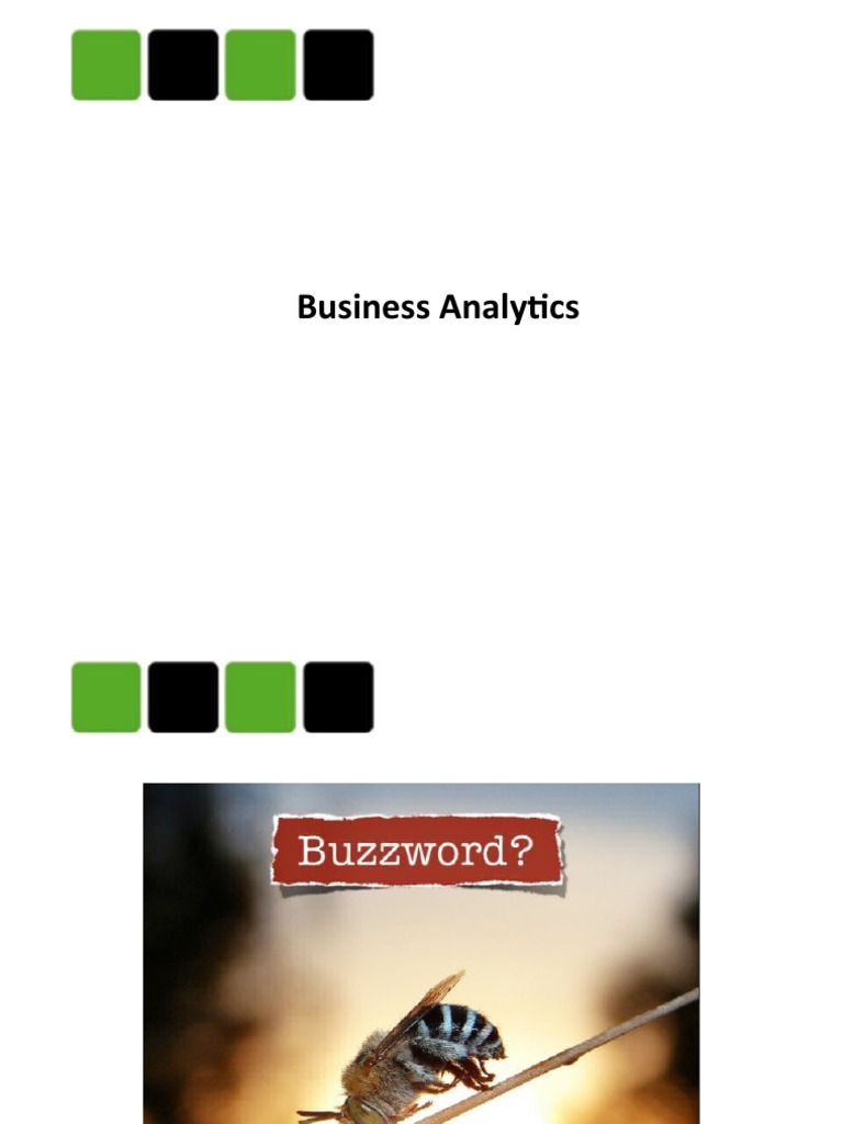 Business Analytics | PDF | Analytics | Cluster Analysis