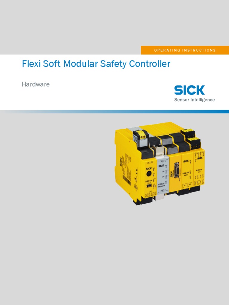 Operating Instructions Flexi Soft Modular Safety Controller Hardware en ...