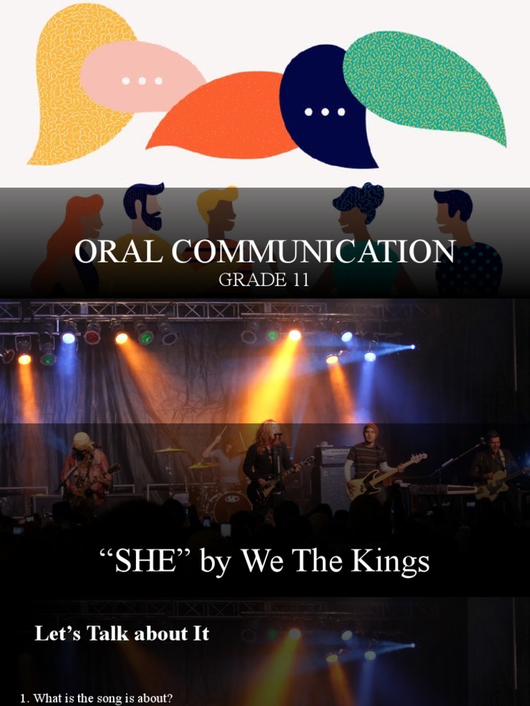 Oral Communication: Grade 11 | PDF | Analogy | Human Communication