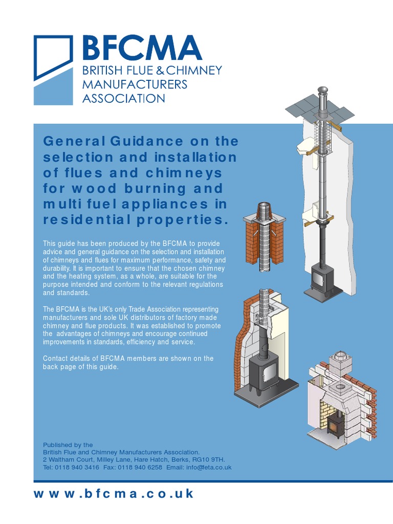 BFCMA-General-Guidance-Chimney Baca Very IMP | PDF | Chimney | Pipe ...