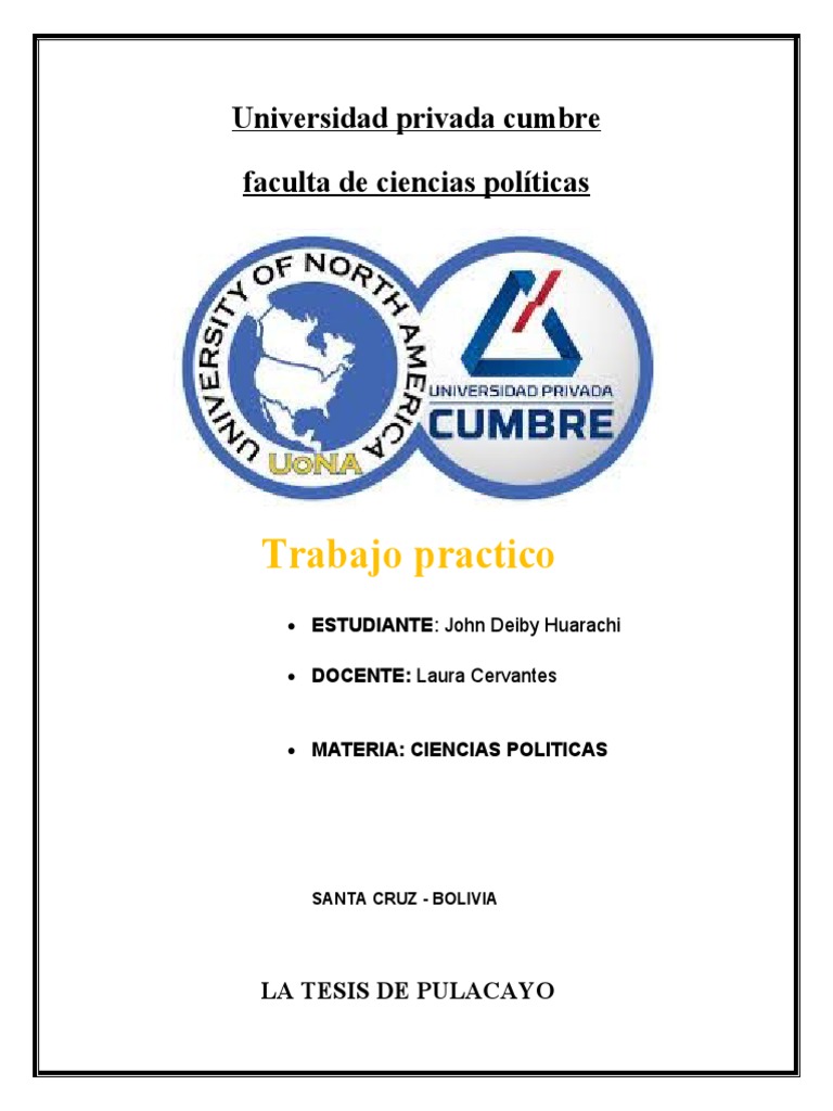 Documento John | PDF | Bolivia | Nacionalismo