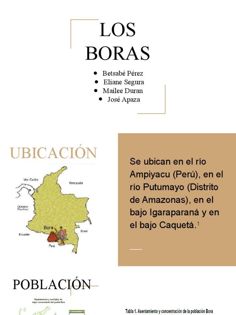 Cultura y vida de los Boras en Perú | PDF | Salud y bienestar