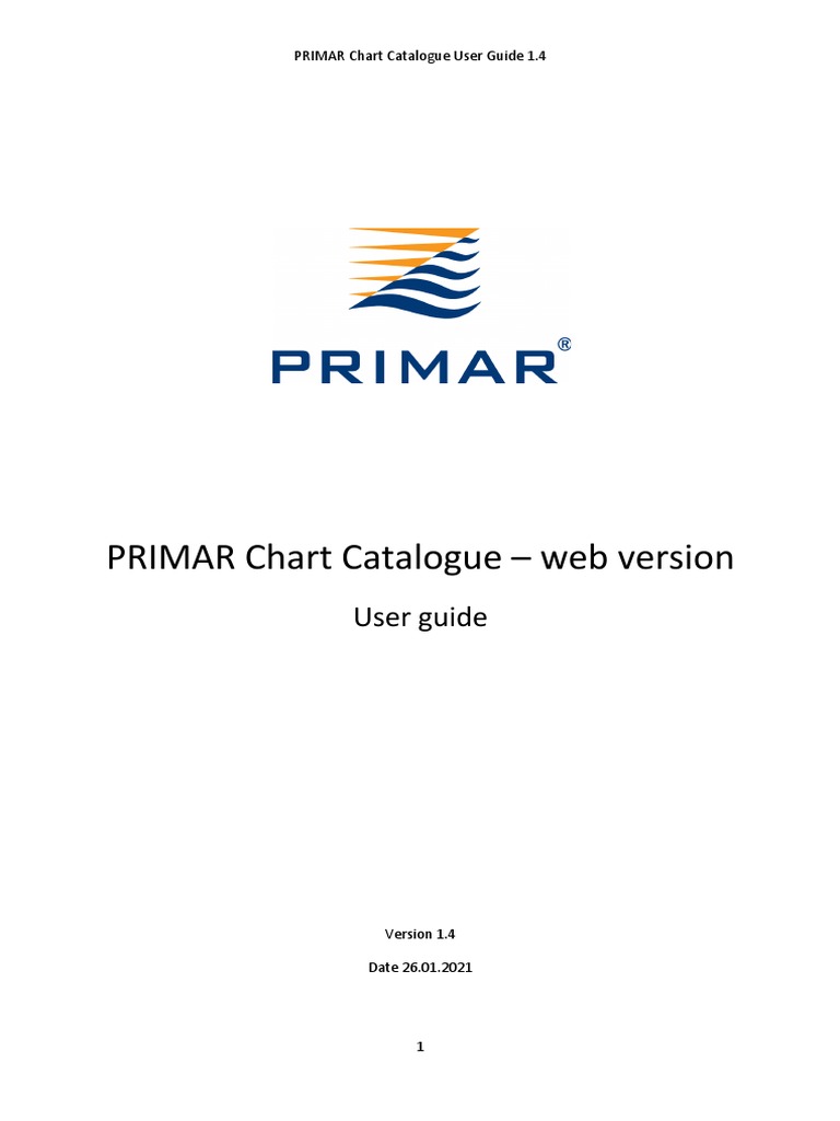 PRIMAR Chart Catalogue Web - User Guide 1.4 | PDF | Menu (Computing) | License