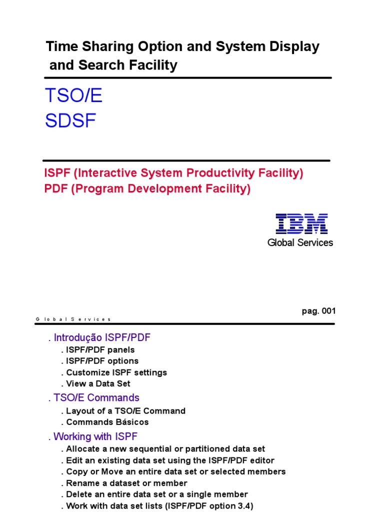 ISPF/PDF and TSO/E Command Guide | PDF | Proprietary Software | Computing