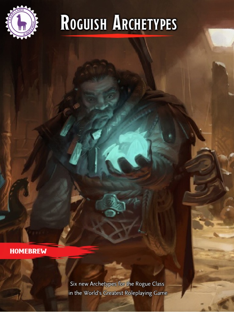 Roguish Archetypes - GM Binder | PDF