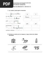 Palabras Con Ce Ci | PDF