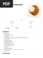 Traditional Zambian Nshima Recipe | PDF | Cuisine | Asian Cuisine
